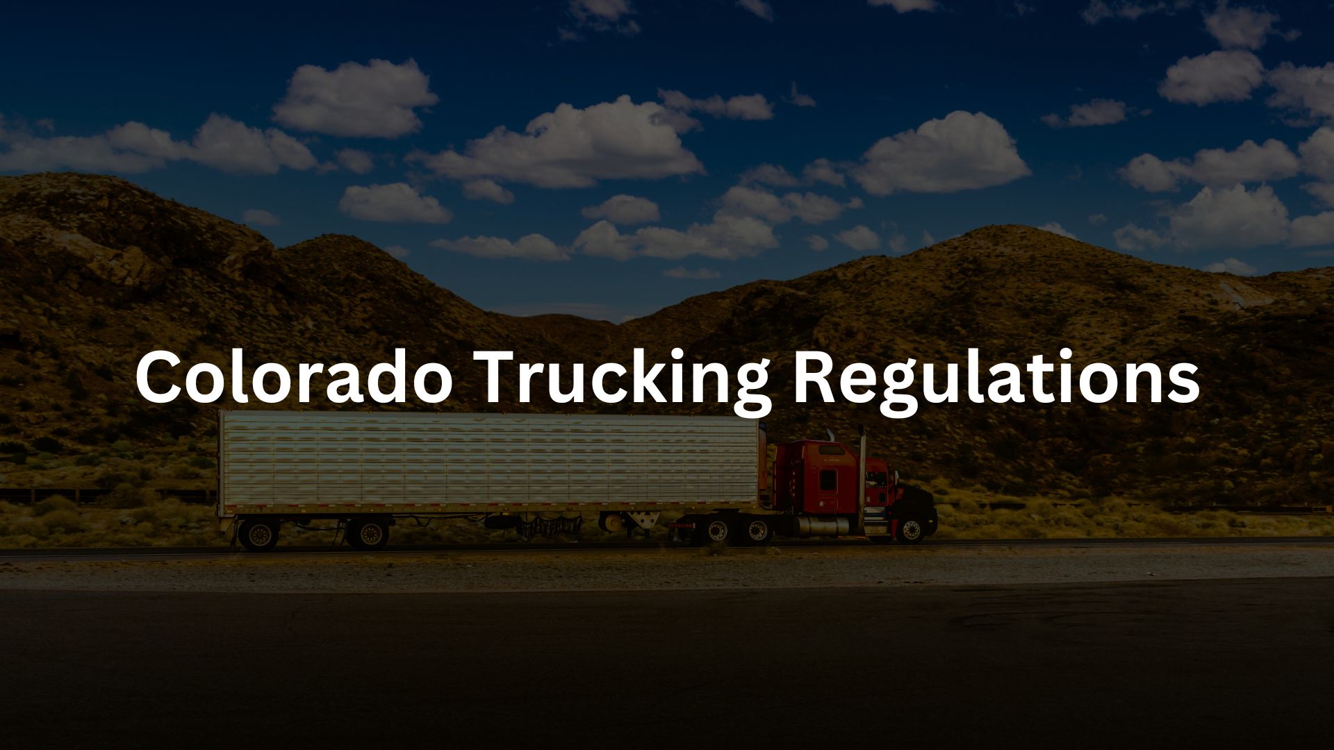 Colorado Trucking Regulations - Front Range Injury Attorneys – Denver ...